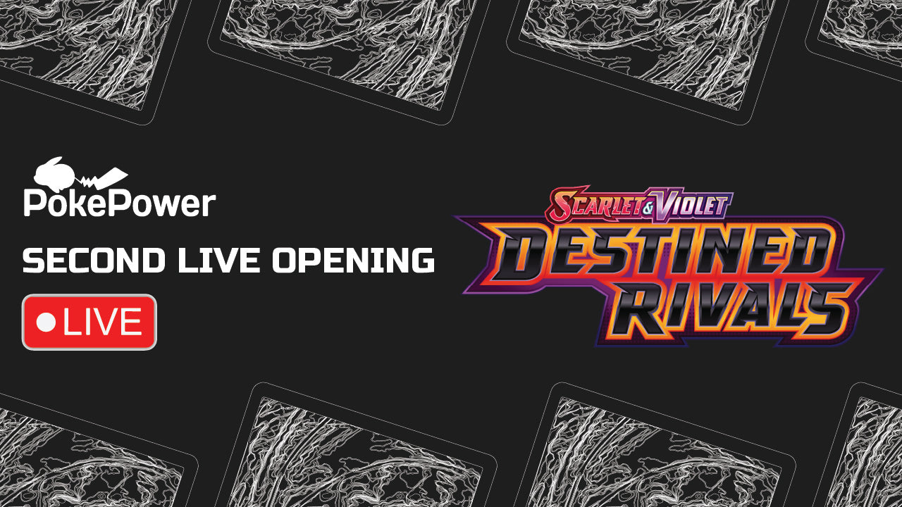 Join Us LIVE – Pokémon Destined Rivals Opening Party! 🎊 – PokePower