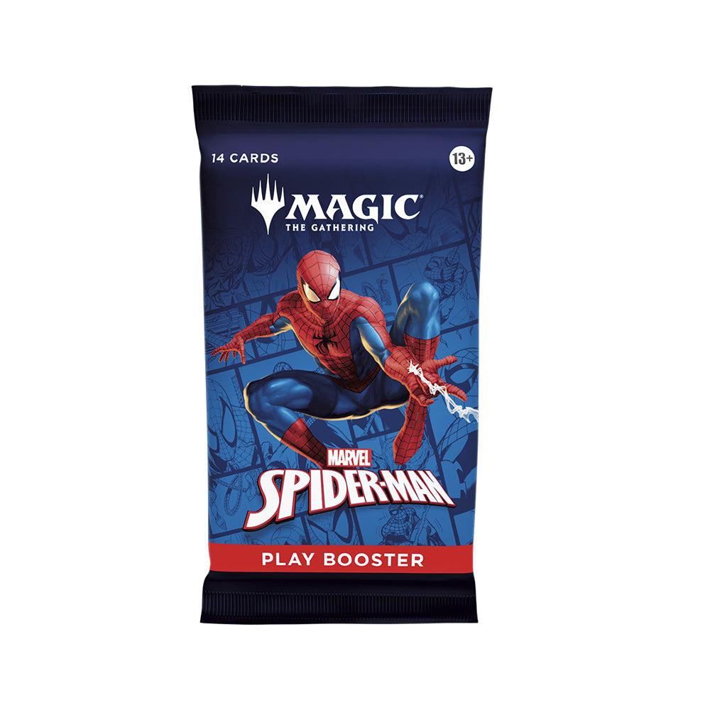 Magic: The Gathering Marvels Spiderman Play Booster Pack – PokePower