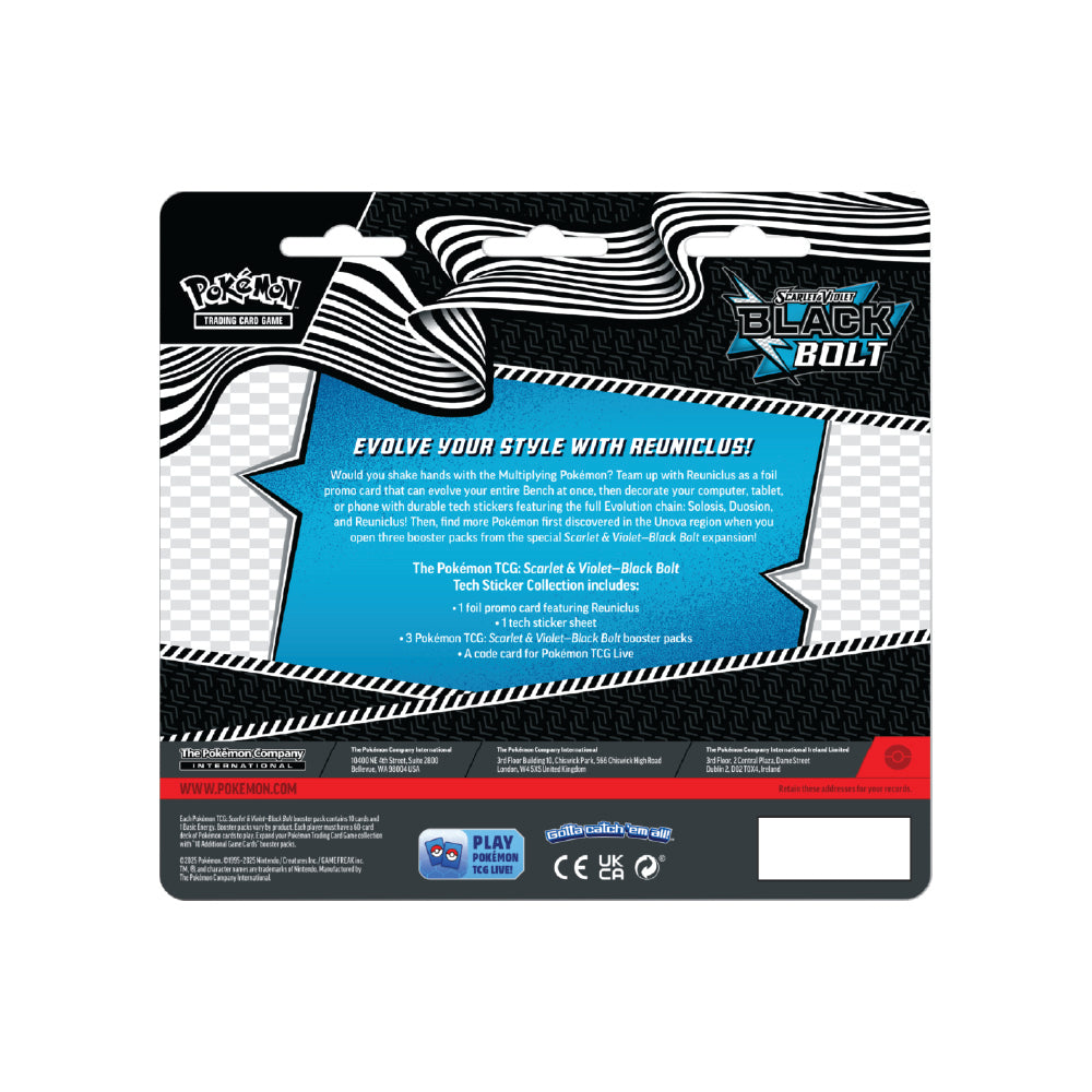 Pokemon - Scarlet & Violet Black Bolt Tech Sticker Reuniclus – PokePower