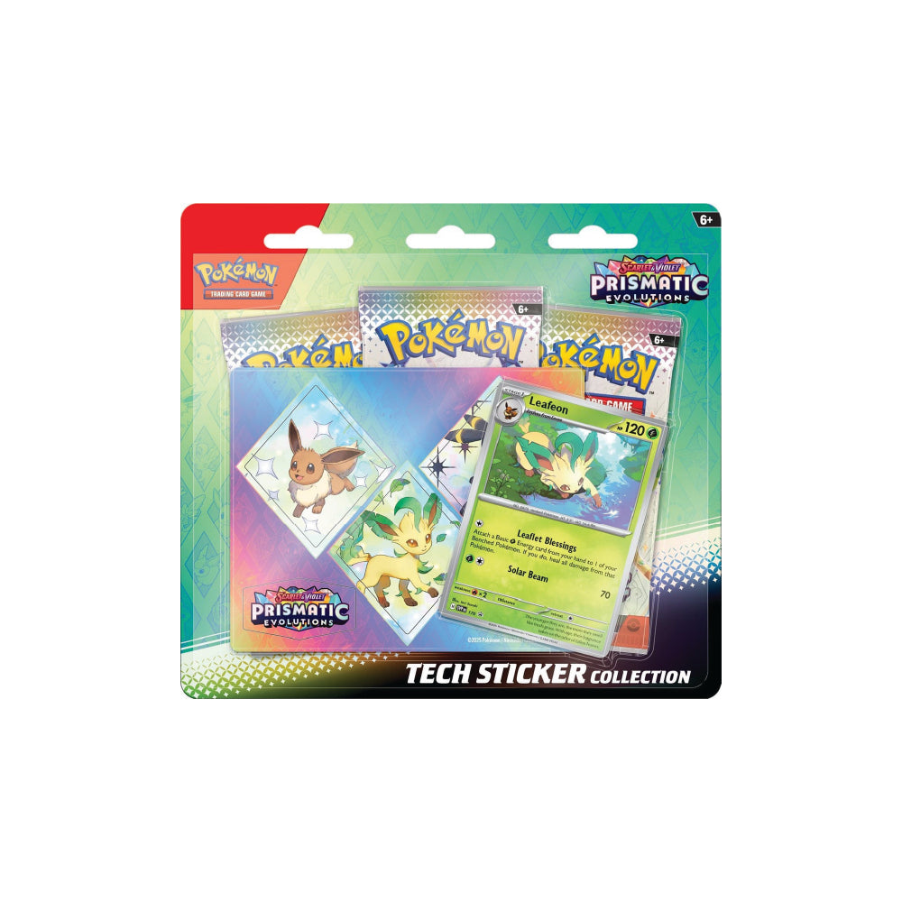 Pokemon - Scarlet & Violet Prismatic Evolutions Tech Sticker Collectio ...